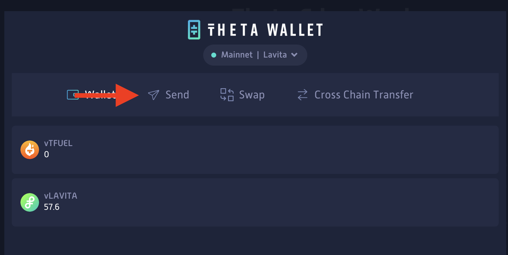 How to transfer Lavita tokens from Edge Node to wallet – ThetaNetwork