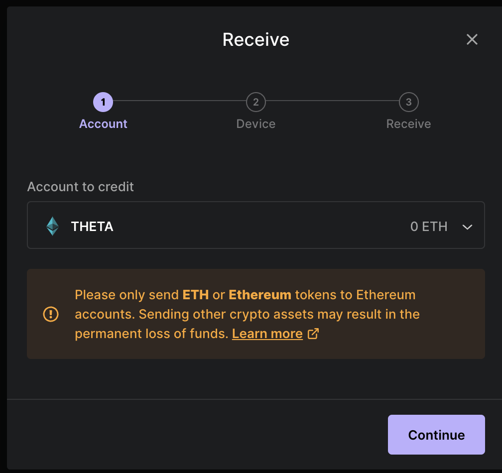 How to Access Your THETA Wallet Using Ledger – ThetaNetwork